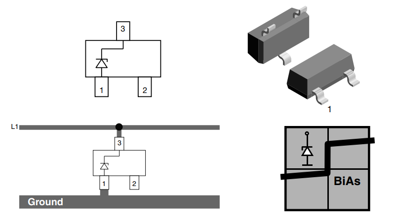 VGSOT ESD Protection Diodes - Vishay Semiconductors | Mouser